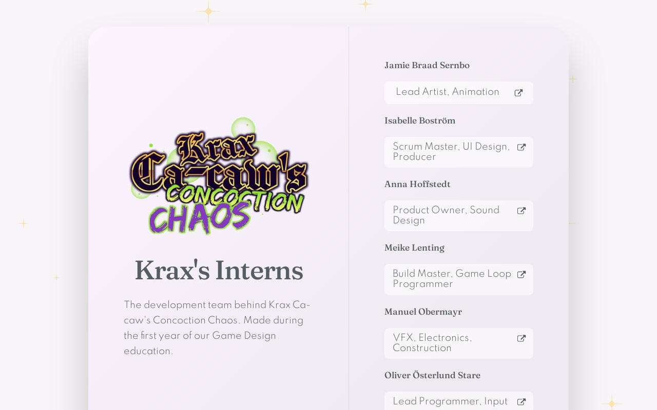 Krax's Interns